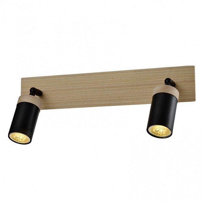 SPOT LAMPA 2XGU10 VESTA 421 CRNI DRVO