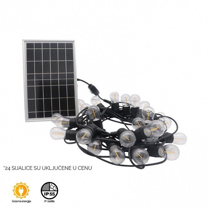 SOLARNA LAMPA ZA DVORISTE B04 IP55 BBLINK