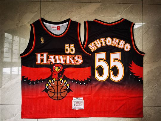 Dikembe Mutombo - Atlanta Hawks NBA dres