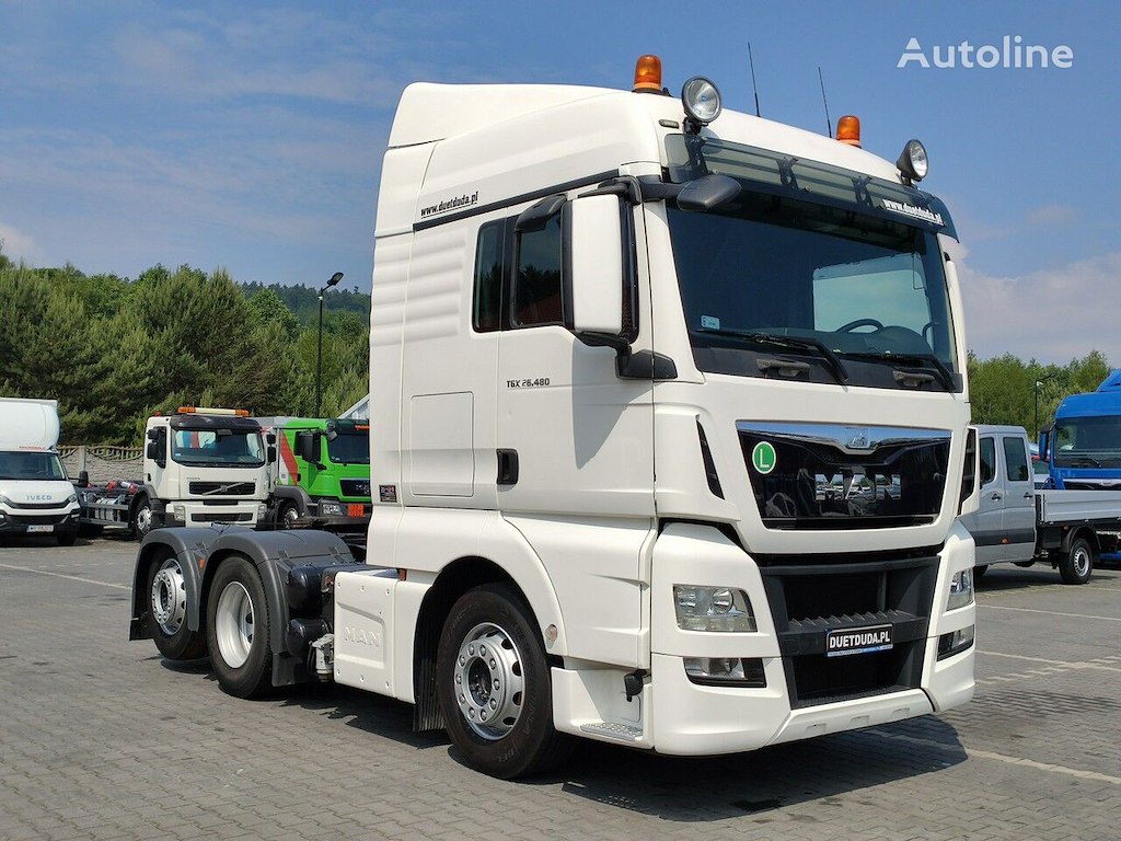 MAN TGX 26.480 E6 XLX 6x2 tegljač