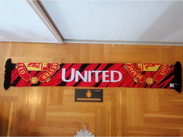 Šal Manchester United, Original, NOVO, Made in UK