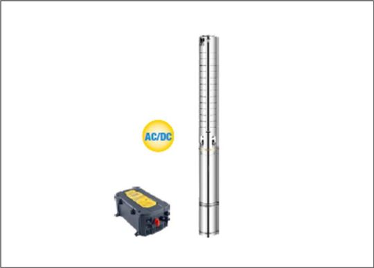 Potapajuca AC/DC solarna pumpa 3PSS4.5/90-96/750-H