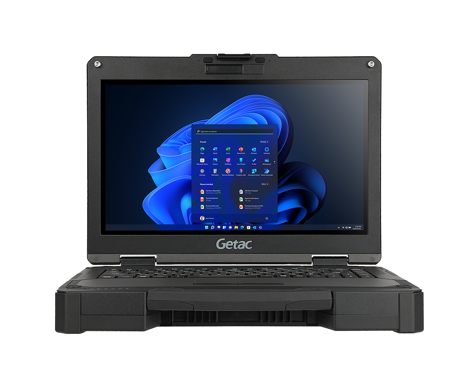 GETAC S410G4 i5-1135G7, Hello Webcam, W 10 Pro x64 8GB RAM, 256GB PCIe SSD (SR (LCD + Tchscreen + Stylus)
