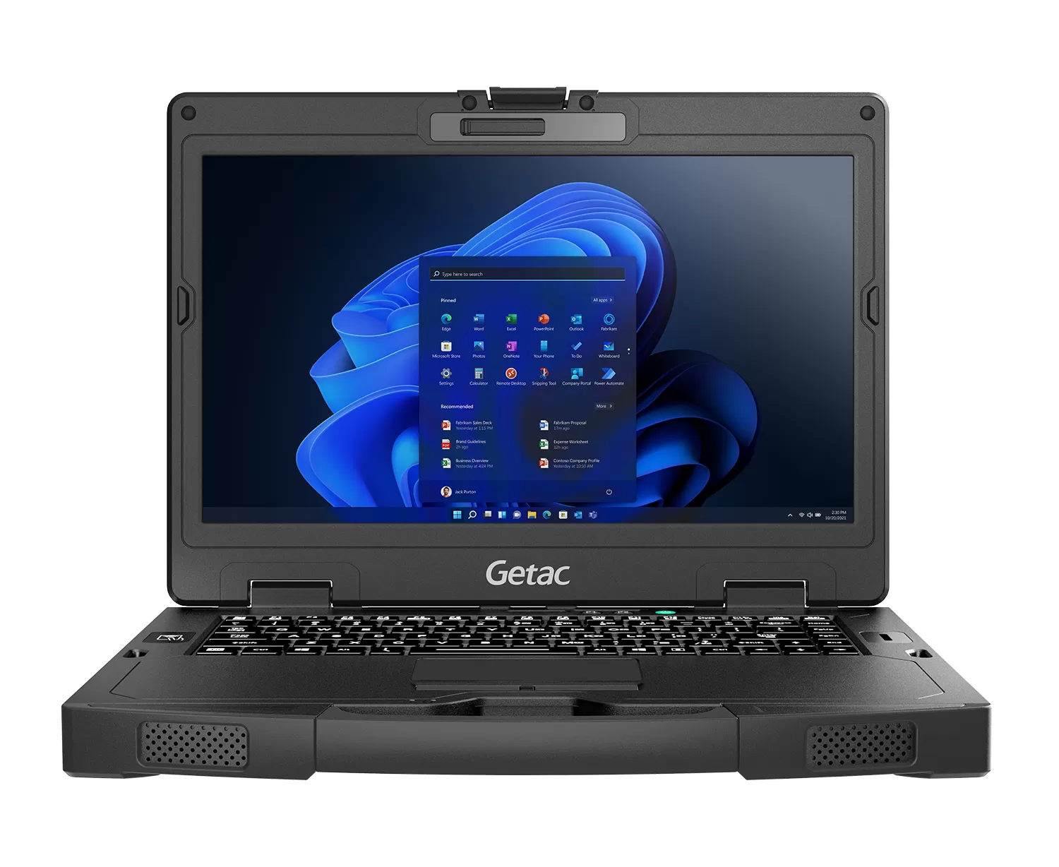Getac ​S410G4 -i5-1135G7, Hello Webcam, W 10 Pro x64 8GB RAM, 512GB PCIe SSD
