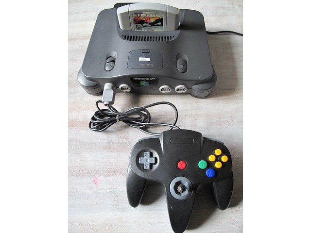 Zamenski džojstik u crnoj boji za Nintendo 64