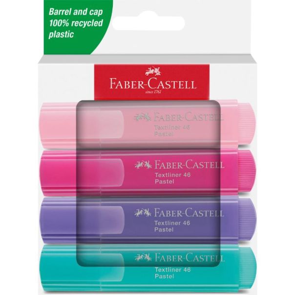 FABER CASTELL Flomaster textliner 46 1/4 pastel