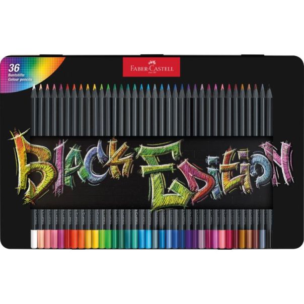 FABER CASTELL Drvene bojice1/36 black edition 116437 M.K.