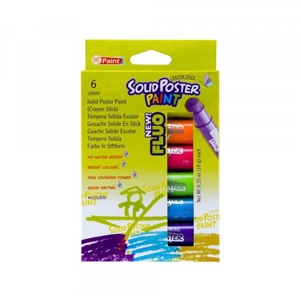 PAINT Tempere u stiku 1/6 SP06110 fluo