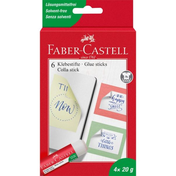 FABER CASTELL Lepak u stiku 20gr 1/6 187406