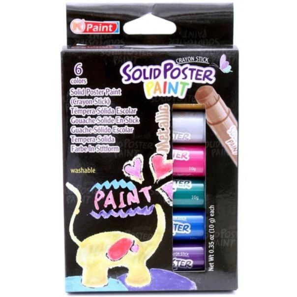 PAINT Tempere u stiku 1/6 SP06210 metalik