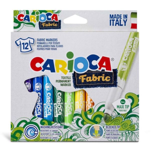 CARIOCA Flomaster marker Fabric 1/12