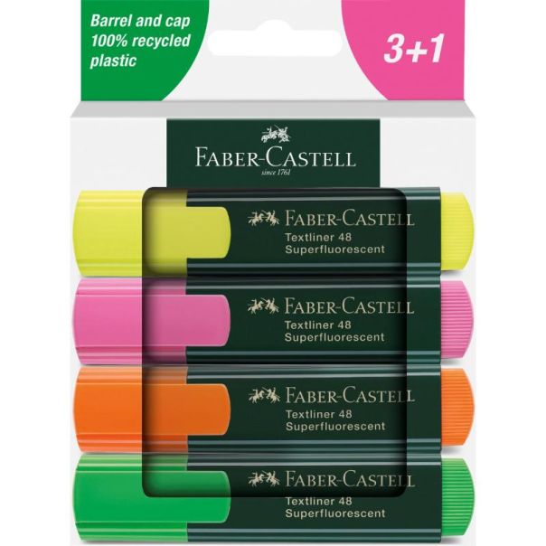 FABER CASTELL Flomaster textliner 48 1/4 254844