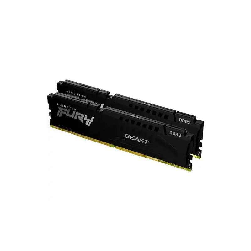 Memorija DDR5 64GB (2x32GB) 6000MHz Kingston Fury Beast KF560C30BBEK2-64