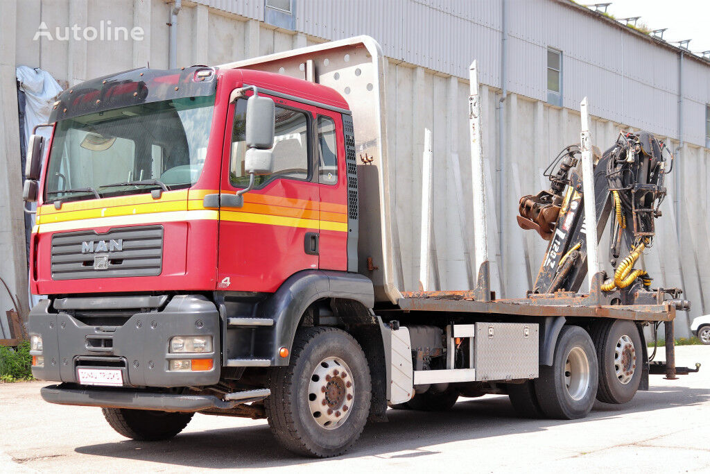 MAN TGA26.430 E4 6x2 Retarder Kran BJ 2012 ! kamion za prevoz drva