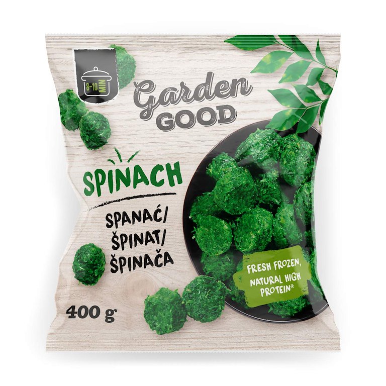 Garden good spanać u briketima 400g garden good