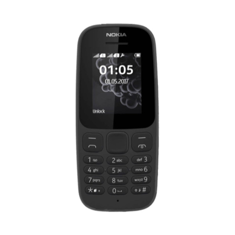 Mobilni Telefon Nokia 105 DS 2019 Black (Crna)