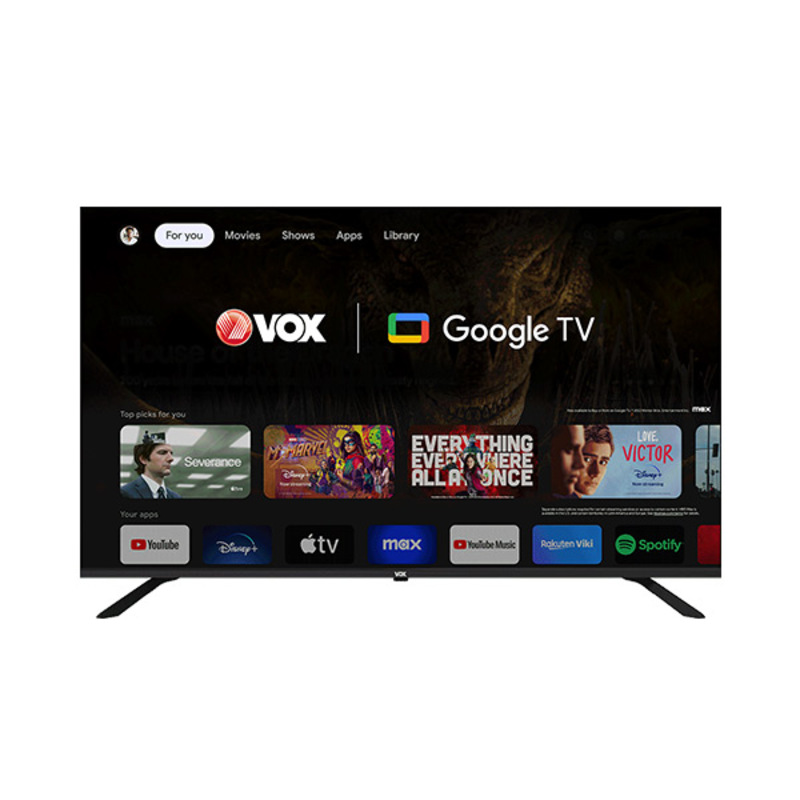 Televizor Vox 50GOU205B Smart, LED, 4K UHD, 50″(127cm), DVB-T2/C/S2