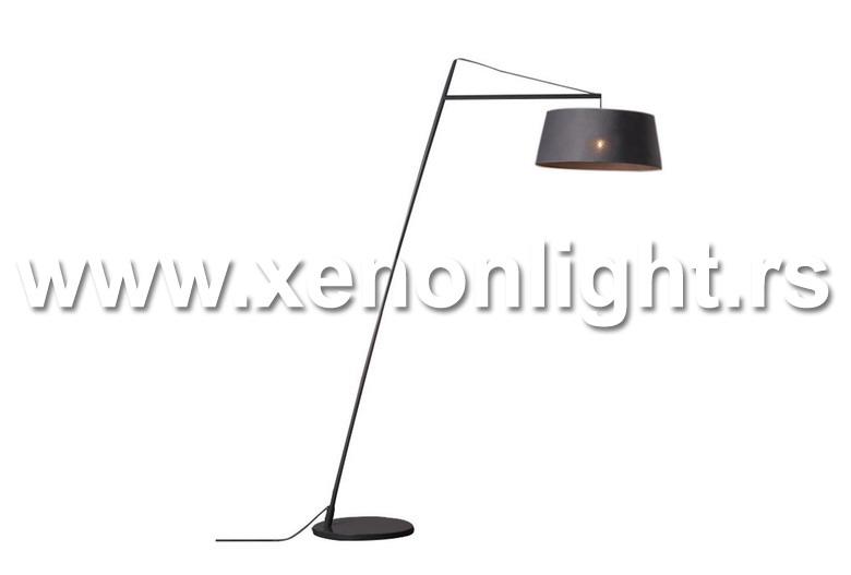 Podna lampa 10217F 220cm E27 BK