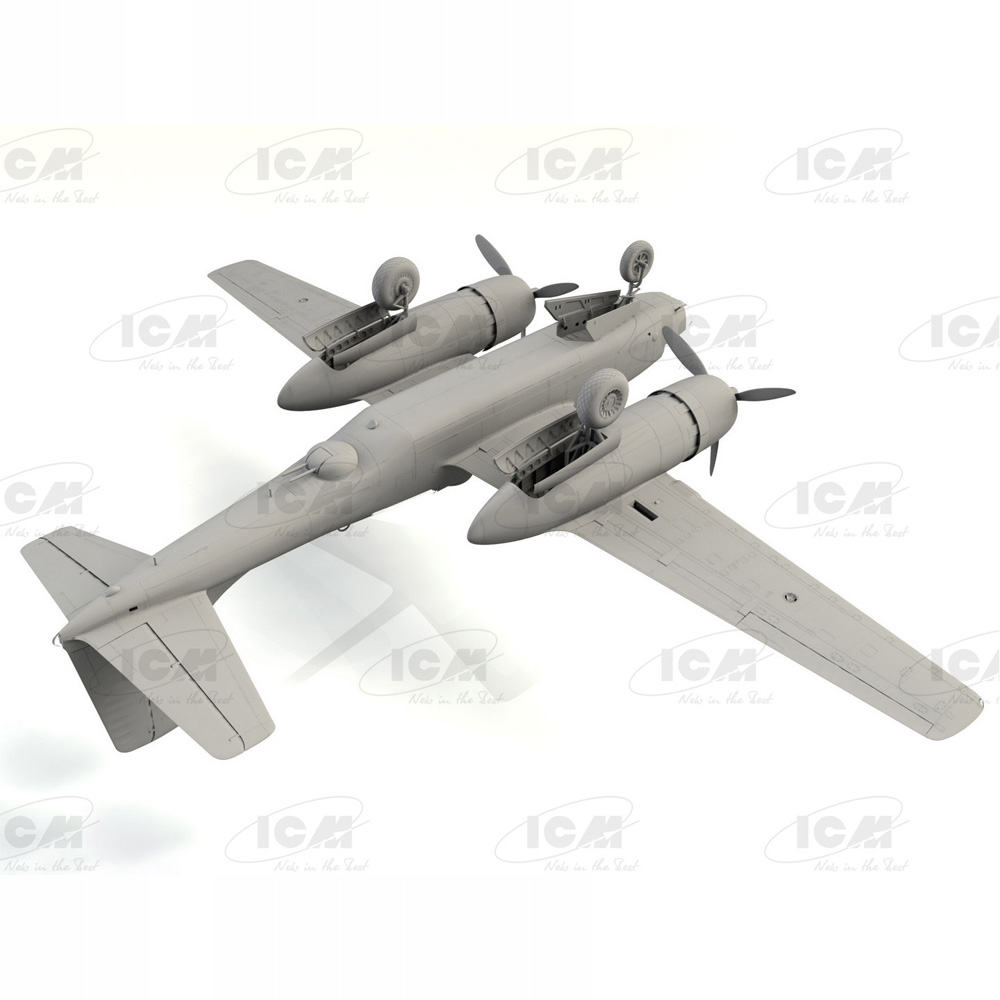 Model Kit Aircraft - A-26С-15 Invader WWII American Bomber 1:48