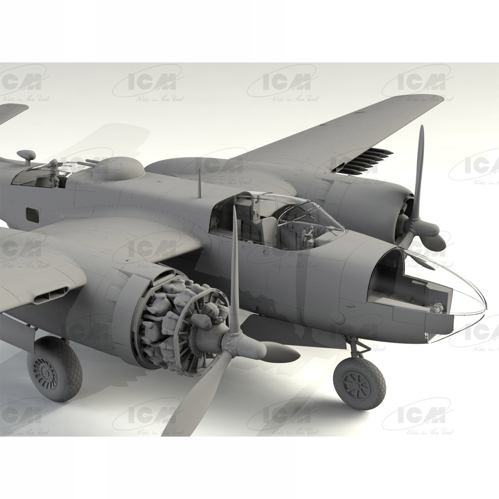 B-26С-50 Invader Korean War American Bomber 1:48