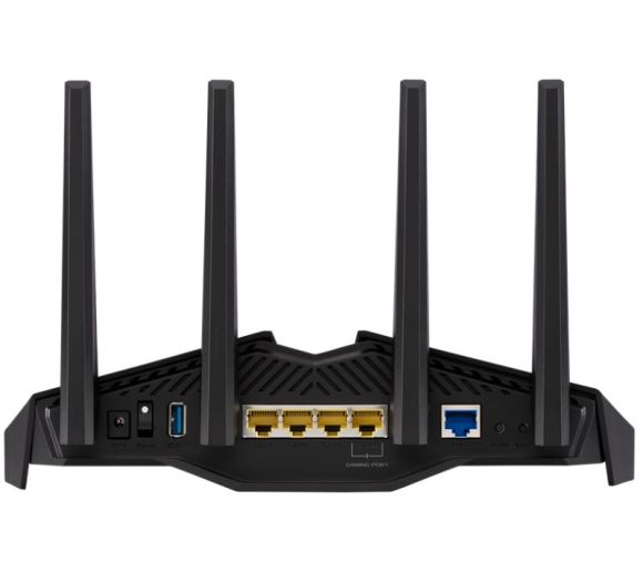 Asus - RT-AX82U V2 Wireless AX5400 Dual Band Gigabit Wi-Fi 6 ruter