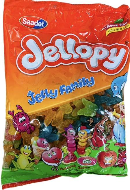 Jellopy gumene bombone 1kg leptir