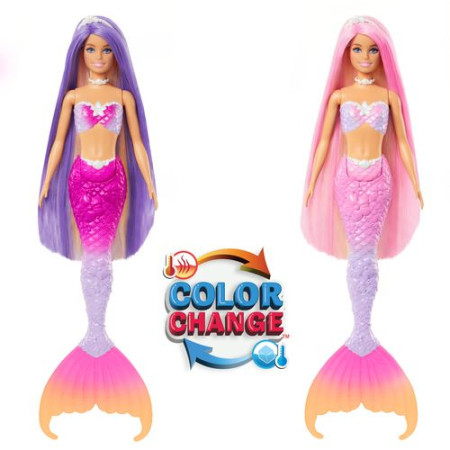 Barbie color change sirena ( 1100029655 )