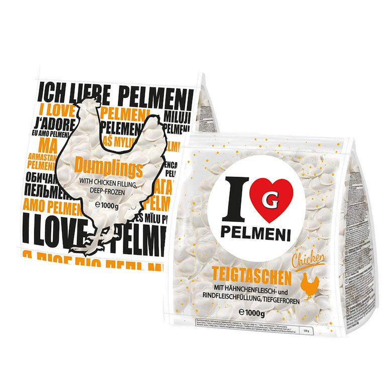 Pelmeni i love pelmeni chicke 1kg