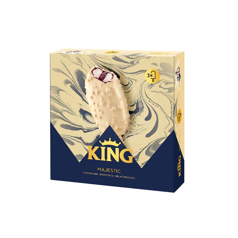 Sladoled king majestic 3x100ml