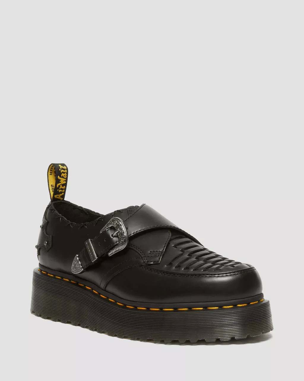 DR. MARTENS RAMSEY QUAD MONK CIPELE BLK