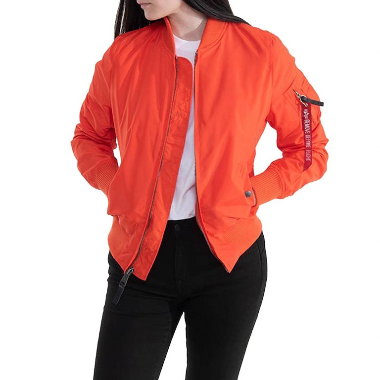 ALPHA INDUSTRIES 141041 577 W MA1 TT JAKNA ORANGE