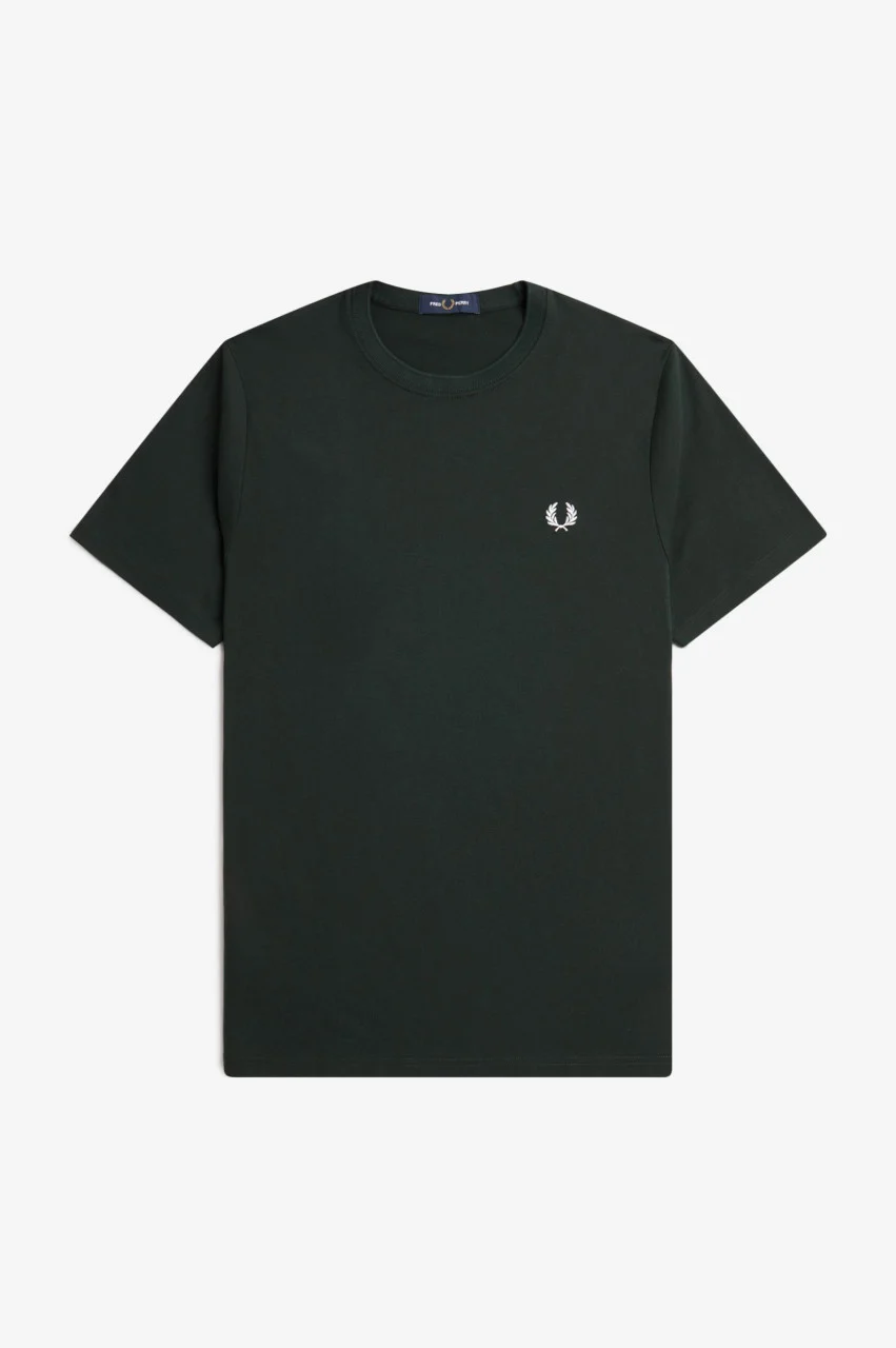FRED PERRY CREW MAJICA NGREENW