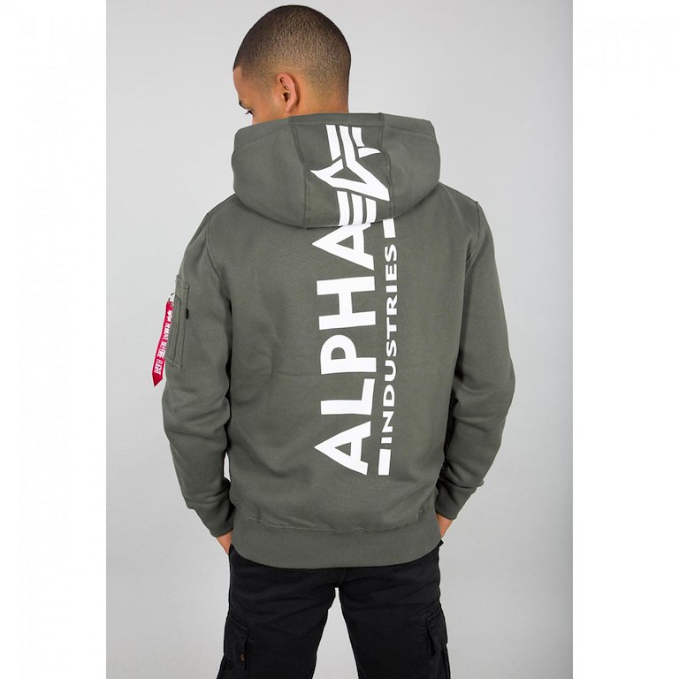 ALPHA INDUSTRIES DUKS KAP BACK PRINT