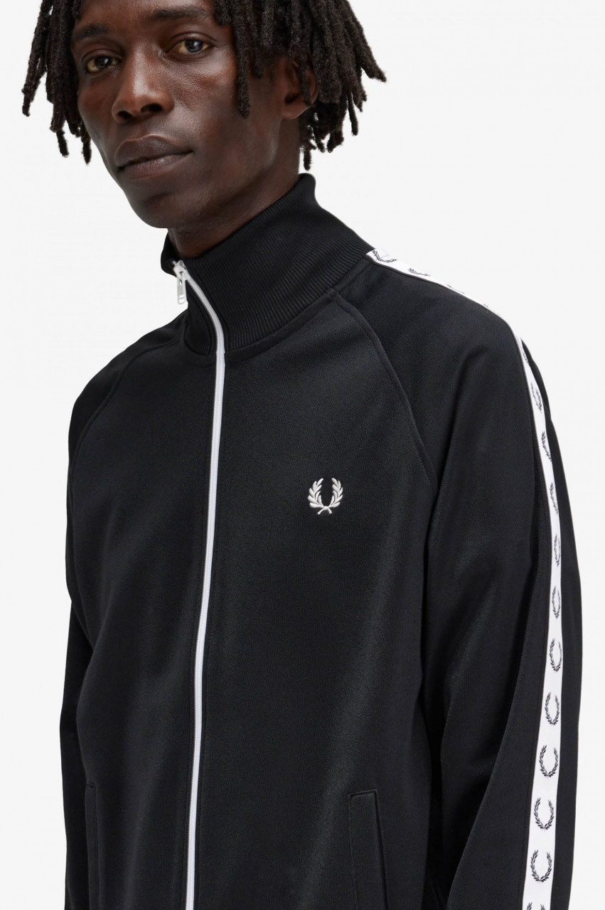 FRED PERRY TAPED JAKNA BLK J46