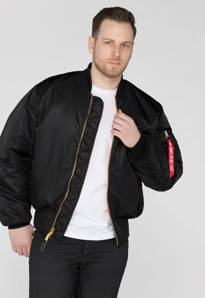 ALPHA INDUSTRIES MA1 JAKNA BLACK