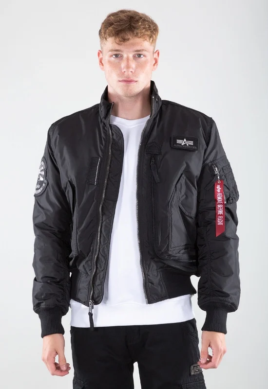 ALPHA INDUSTRIES ENGINE JAKNA BLK