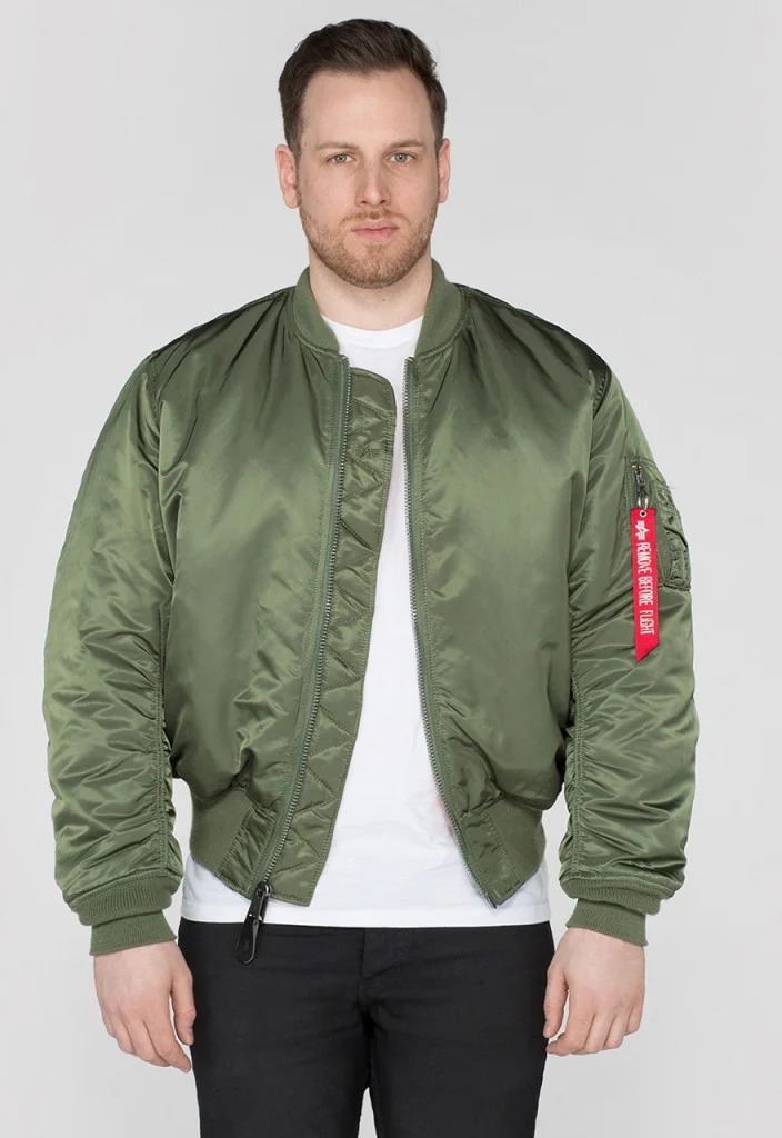 ALPHA INDUSTRIES MA1 JAKNA SGREEN