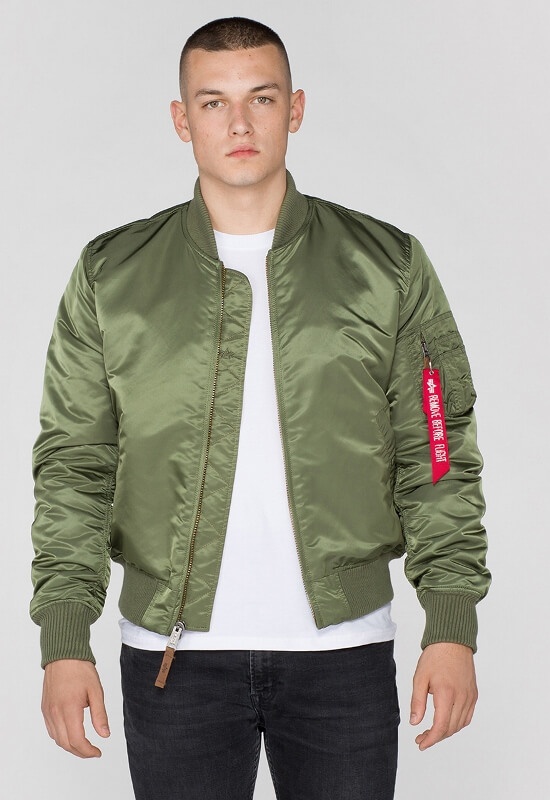 ALPHA INDUSTRIES M JAKNA MA1 VF59 SGREEN