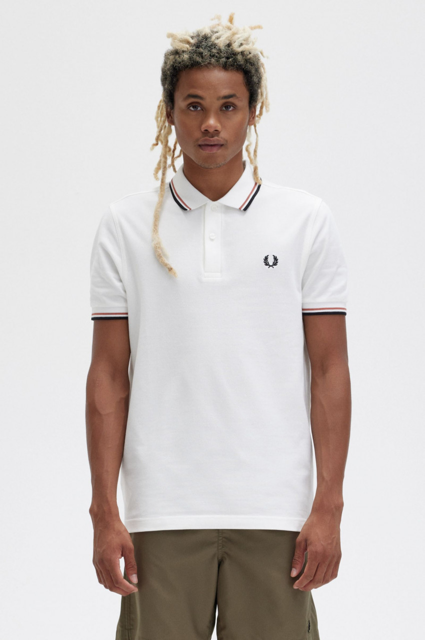 FRED PERRY POLO MAJICA WHTRB