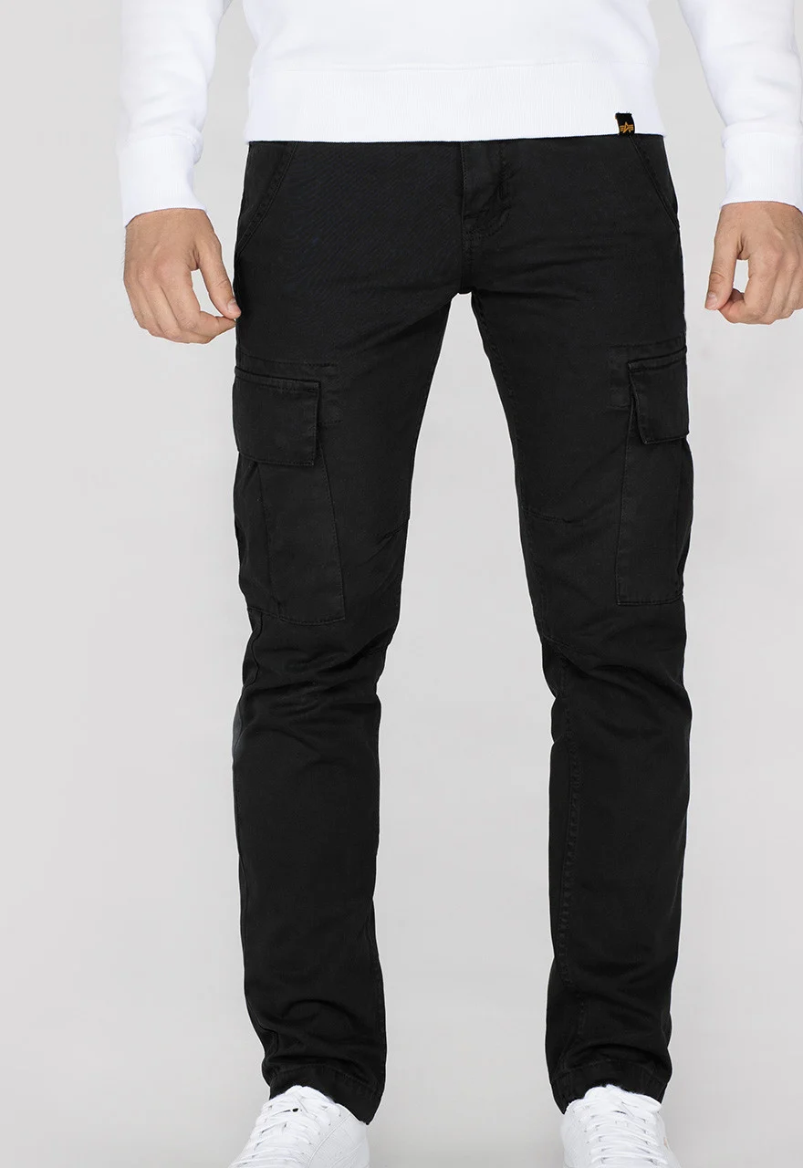 ALPHA INDUSTRIES AGENT PANTALONE BLK