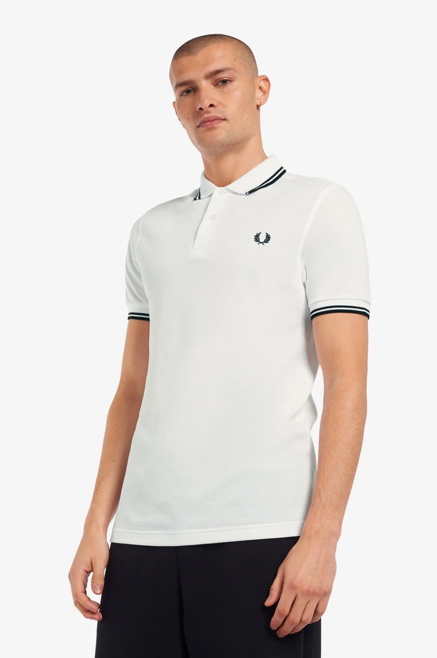 FRED PERRY POLO MAJICA WHITEBB