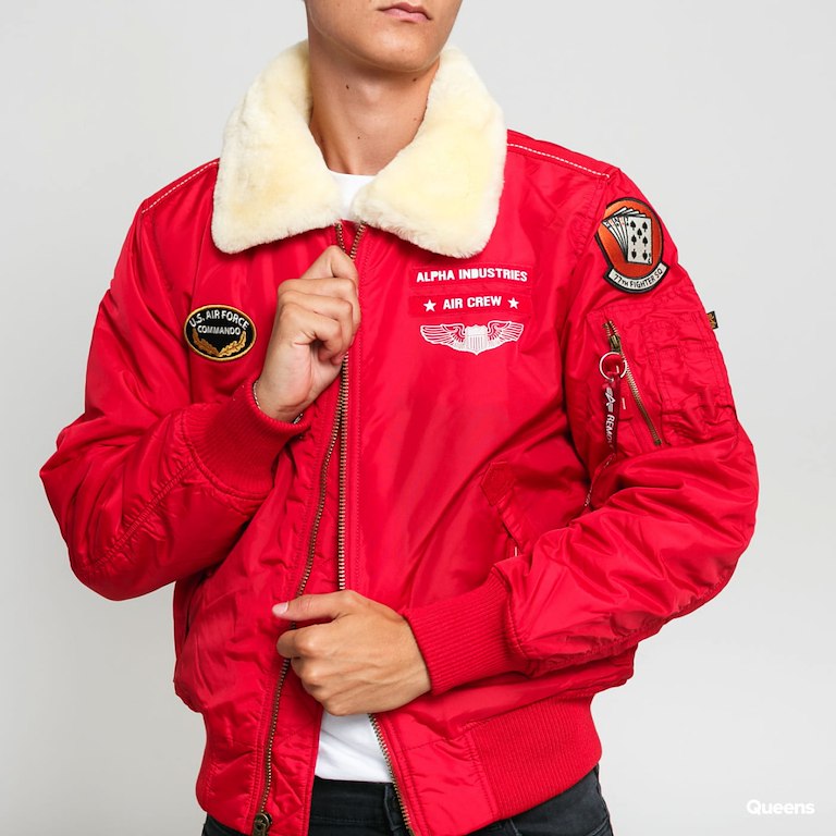 ALPHA INDUSTRIES INJECTOR III JAKNA AIR FORCE RED