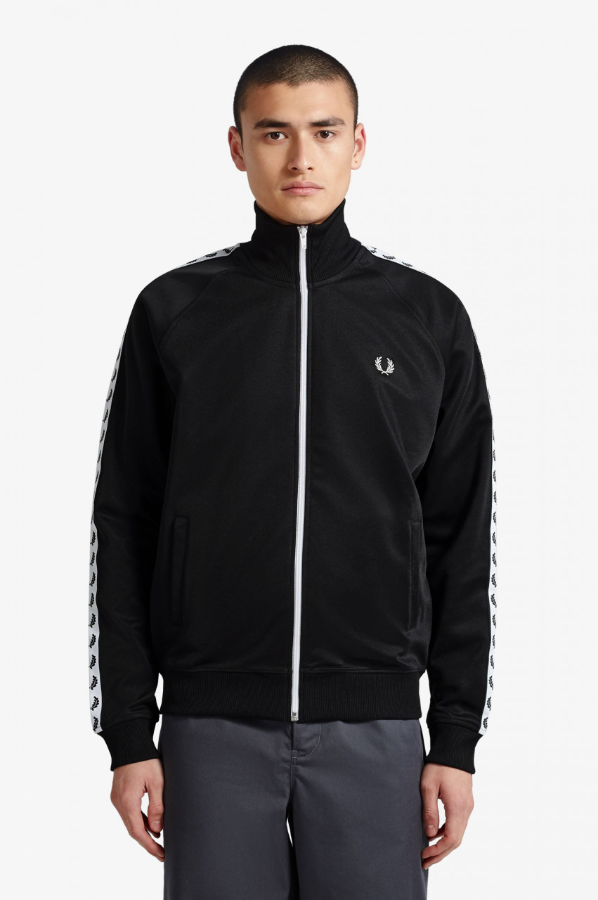 FRED PERRY TAPED JAKNA BLK J62