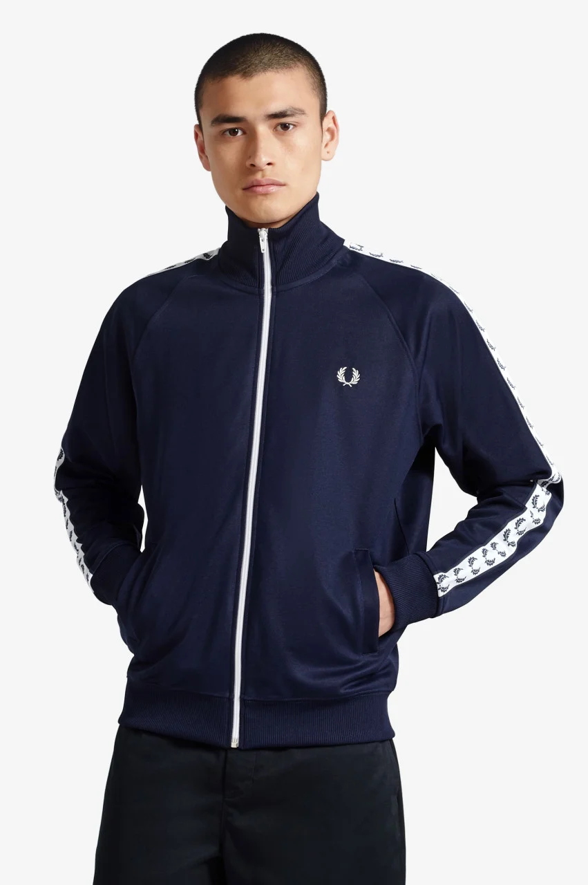 FRED PERRY TAPED JAKNA CBLUE J62