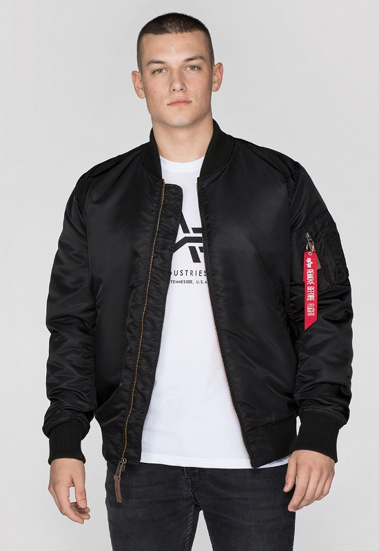 ALPHA INDUSTRIES MA1 VF59 LONG JAKNA BLK