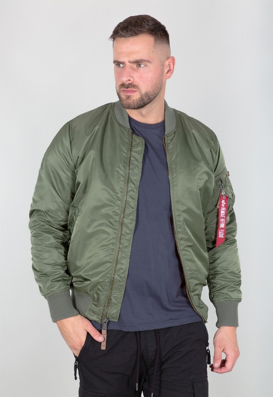 ALPHA INDUSTRIES MA1 VF59 LONG JAKNA