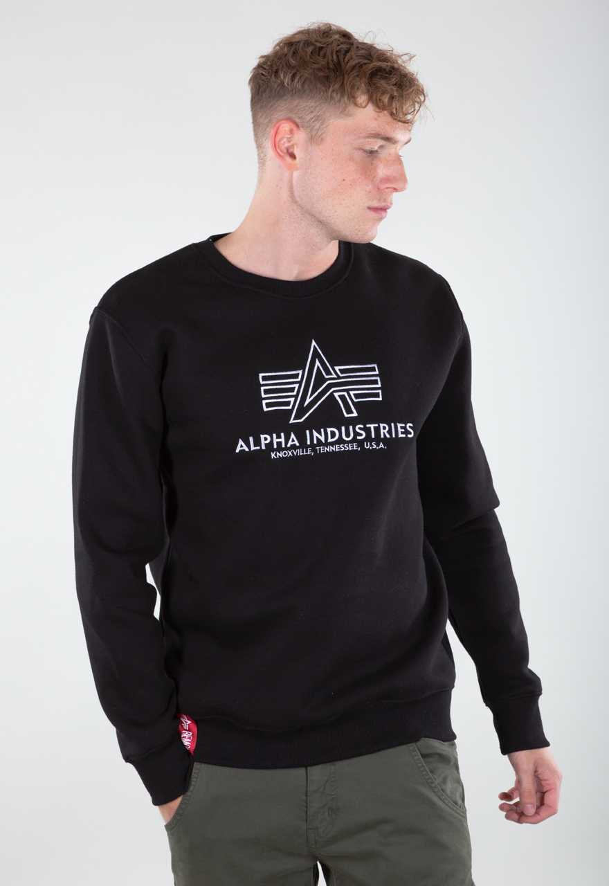 ALPHA INDUSTRIES DUKS EMBROIDERY BLK 95