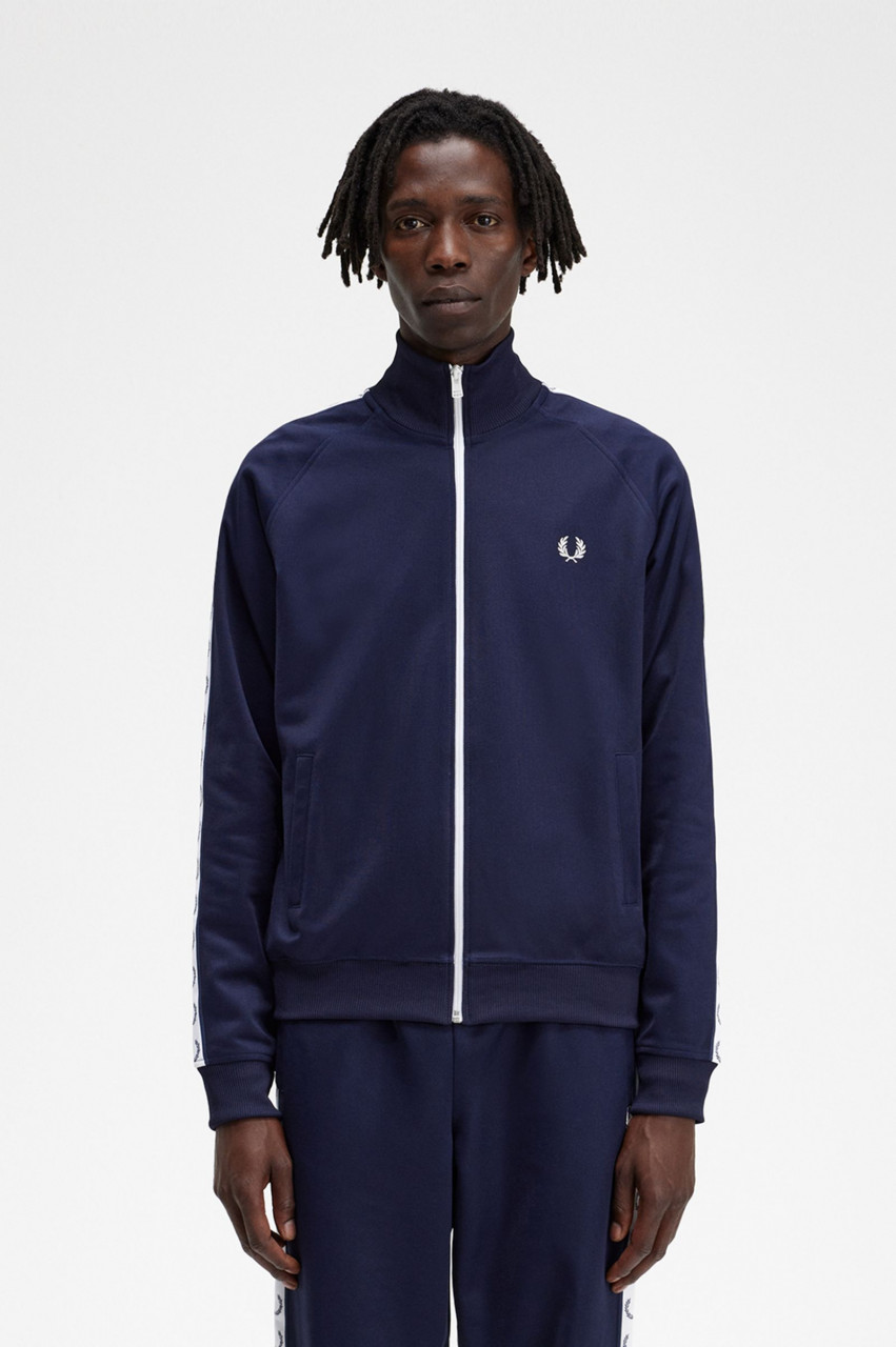 FRED PERRY TAPED JAKNA CBLUE J46
