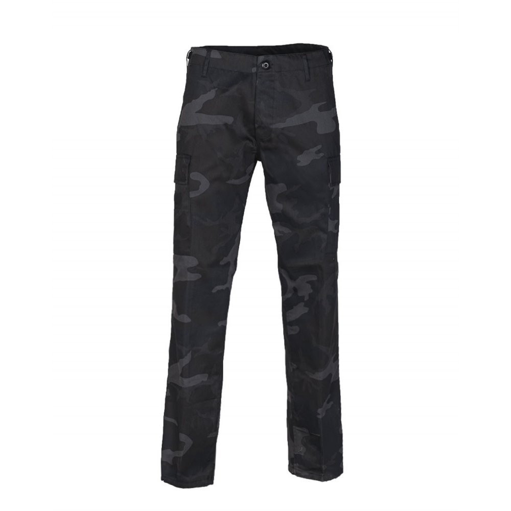 MILTEC RANGER PANTALONE SLIM BLK CAMO