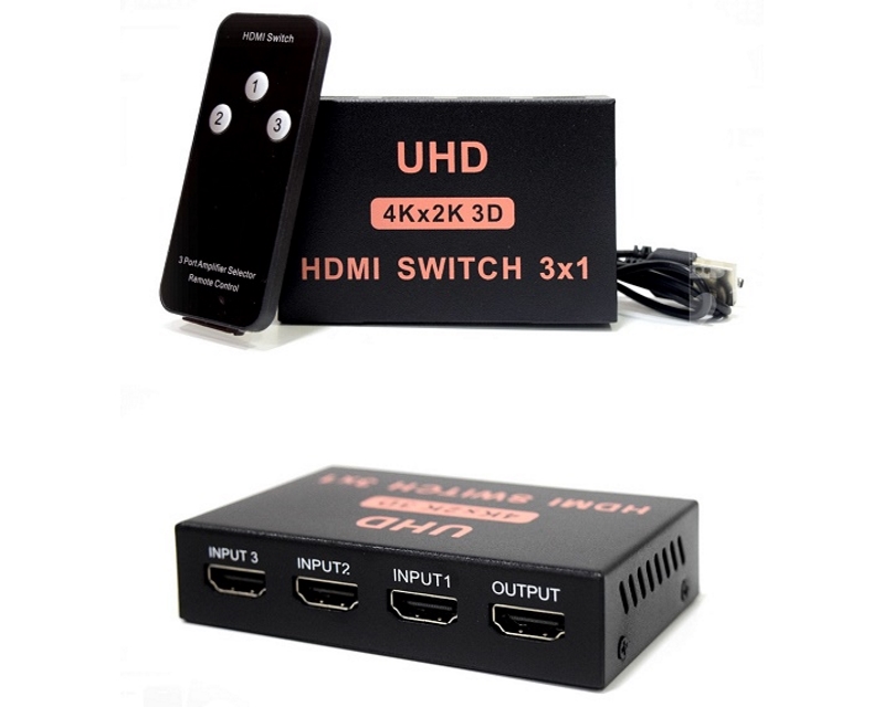 FAST ASIA - HDMI Switch 3x1 4Kx2K 3D